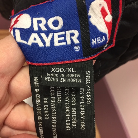 NFL | Jackets & Coats | Vintage Pro Player Nba Chicago Reversible Coat ...